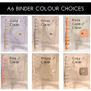 Personalised A6 Budget Binder & 6 X Zip up Wallets Cash Stuffing ...