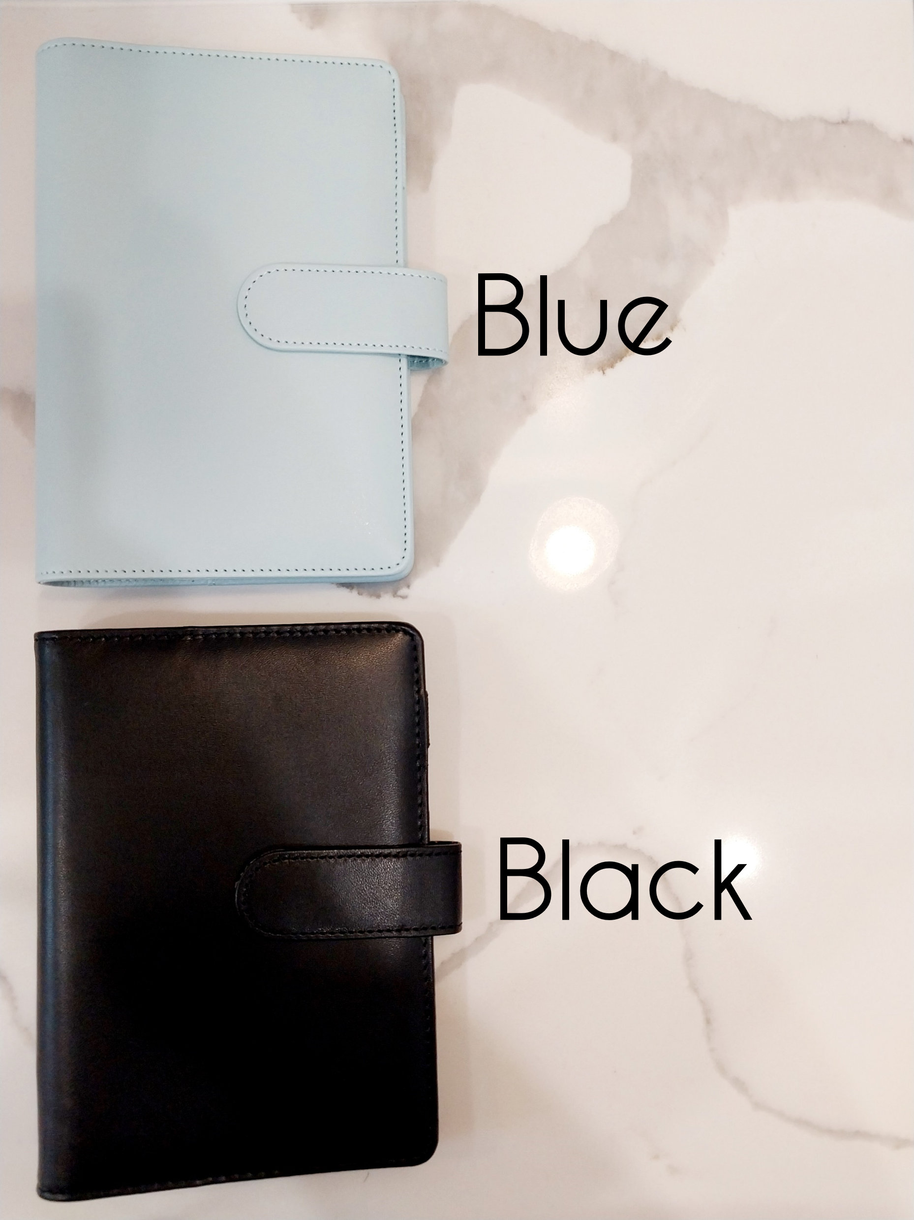 Personalised A6 Budget Binder & 6 X Zip up Wallets Cash Stuffing ...