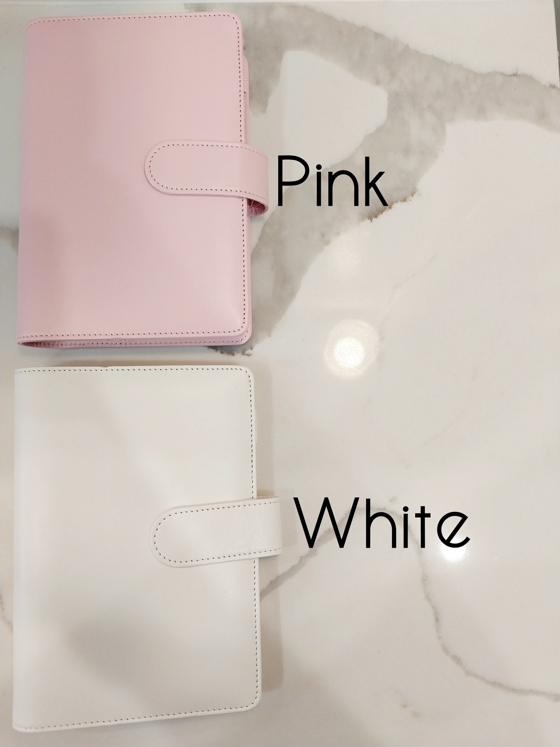 Personalised A6 Budget Binder & 6 X Zip up Wallets Cash Stuffing ...