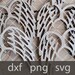Laser Cut Angel Wings File: SVG, DXF, PNG (digital Download) - Etsy
