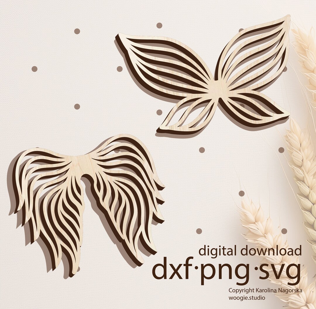 Macrame Wings, Svg Cut Files for Laser, Svg Cut Files for Cricut ...