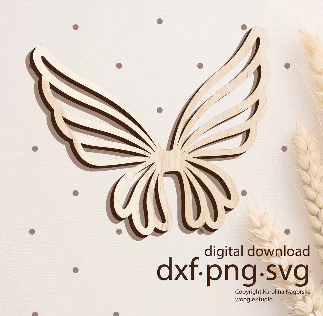 Alas de macramé, archivo SVG, archivo PNG, archivo DXF, archivo ...