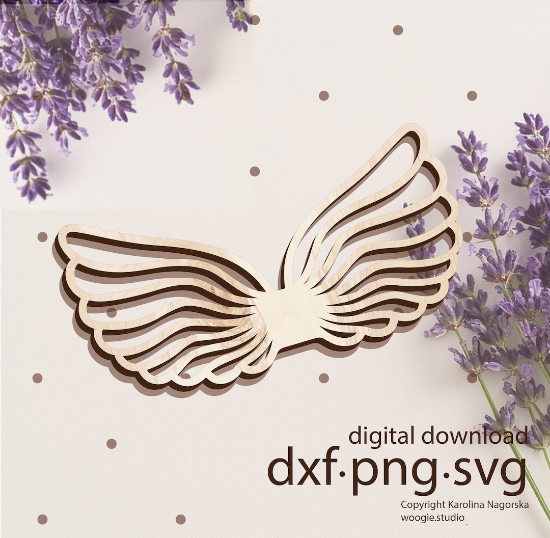 Alas de macramé, archivo SVG, archivo PNG, archivo DXF, archivo ...