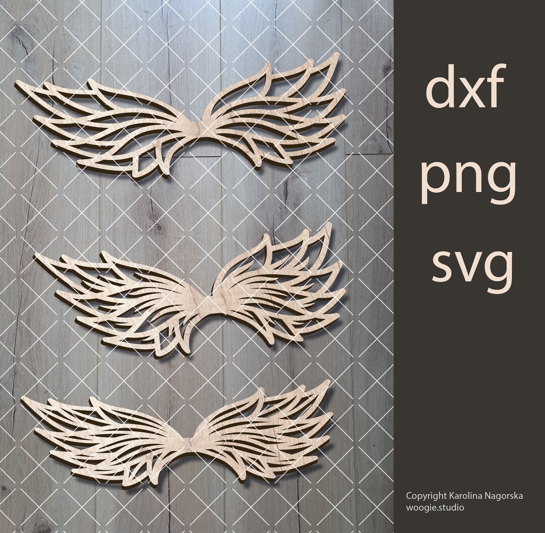 Alas de macramé, archivo SVG, archivo PNG, archivo DXF, archivo ...