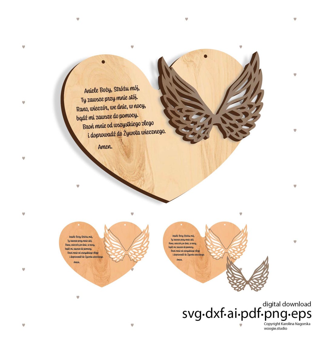 Heart Bases SVG: Laser Cut Macrame Angel (digital Download) - Etsy