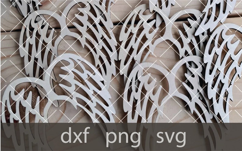 Macrame Wings SVG, PNG, DXF File, Angel Wings Files - Etsy