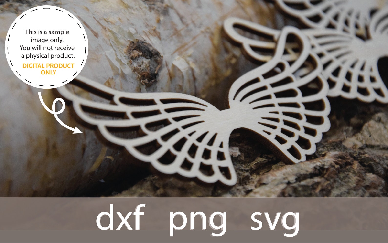 Angel Wings for Laser, Svg and Dxf Files - Etsy