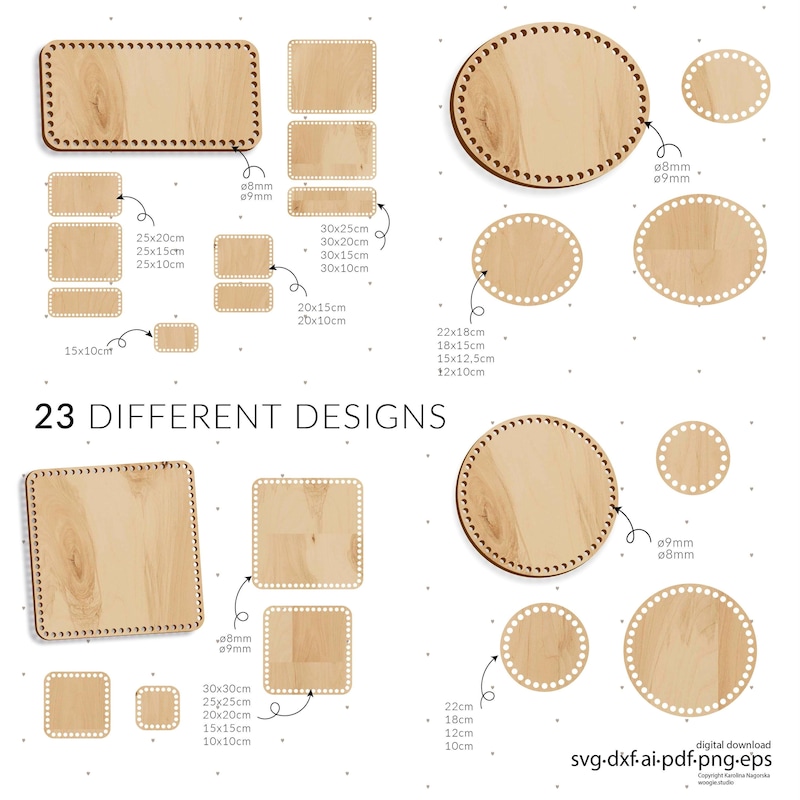 Macrame Bases Svg - Etsy UK