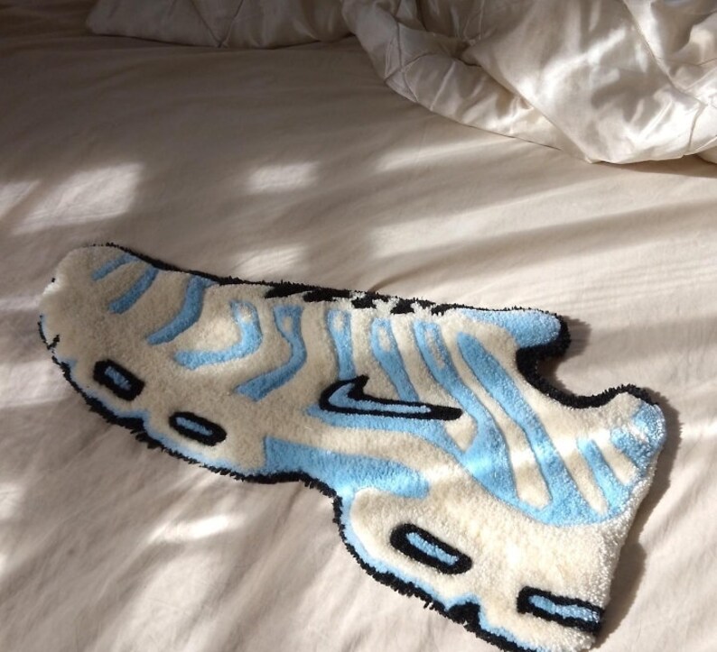 Custom Nike TN Shoe Rug Medium Bedroom Office Living Room Aesthetic - Etsy