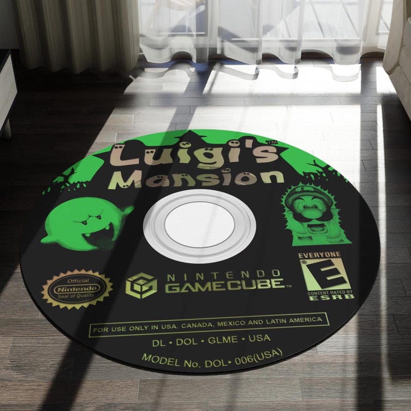 Game Disc Rug - Etsy