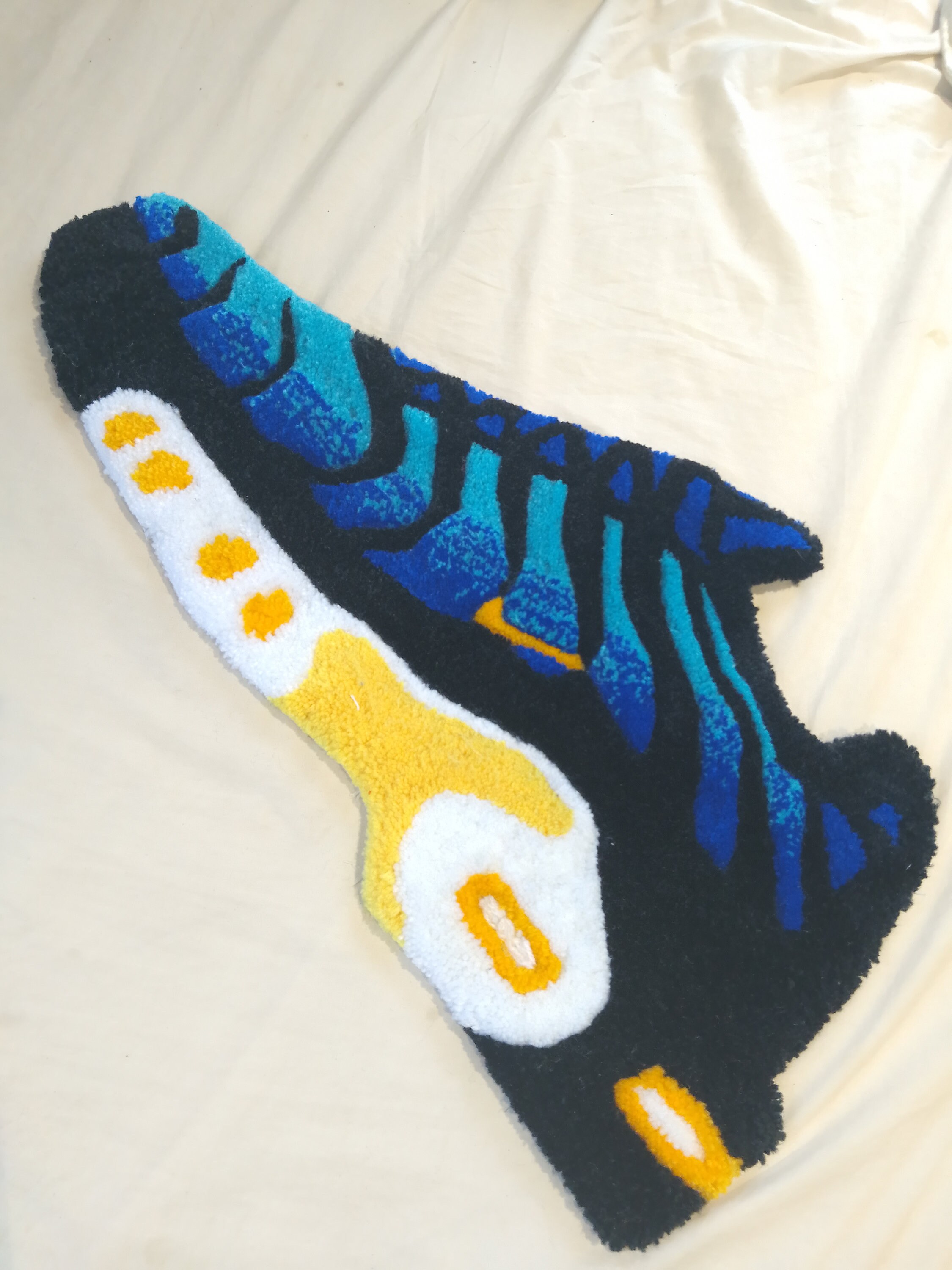 Nike Tuned Air TN Blue Shoe Rug Medium Bedroom Office Living Room ...