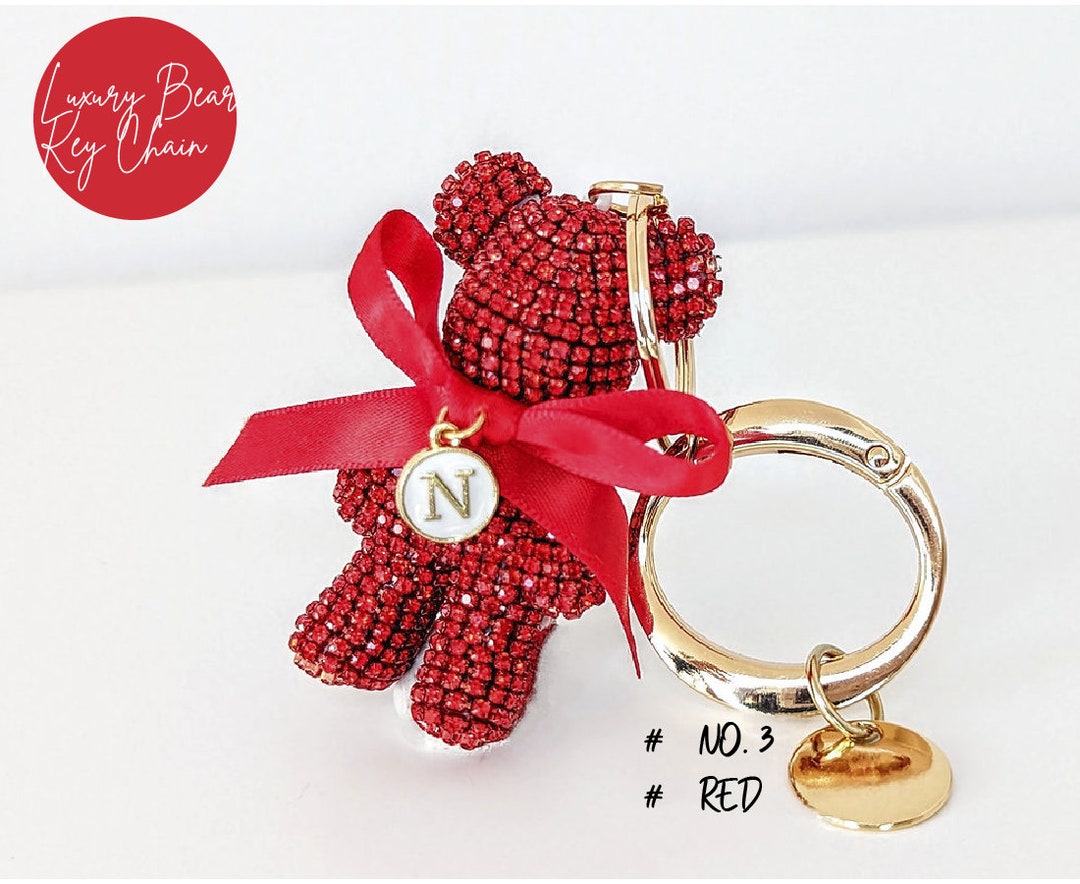 Luxury Crystal Bear Keychains,diamond Keychains,teddy Bear,car ...