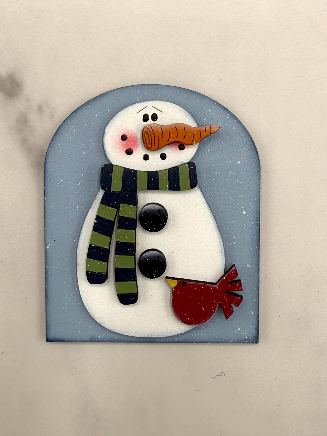 Snowman Interchangeable Mini Arch Insert - Etsy