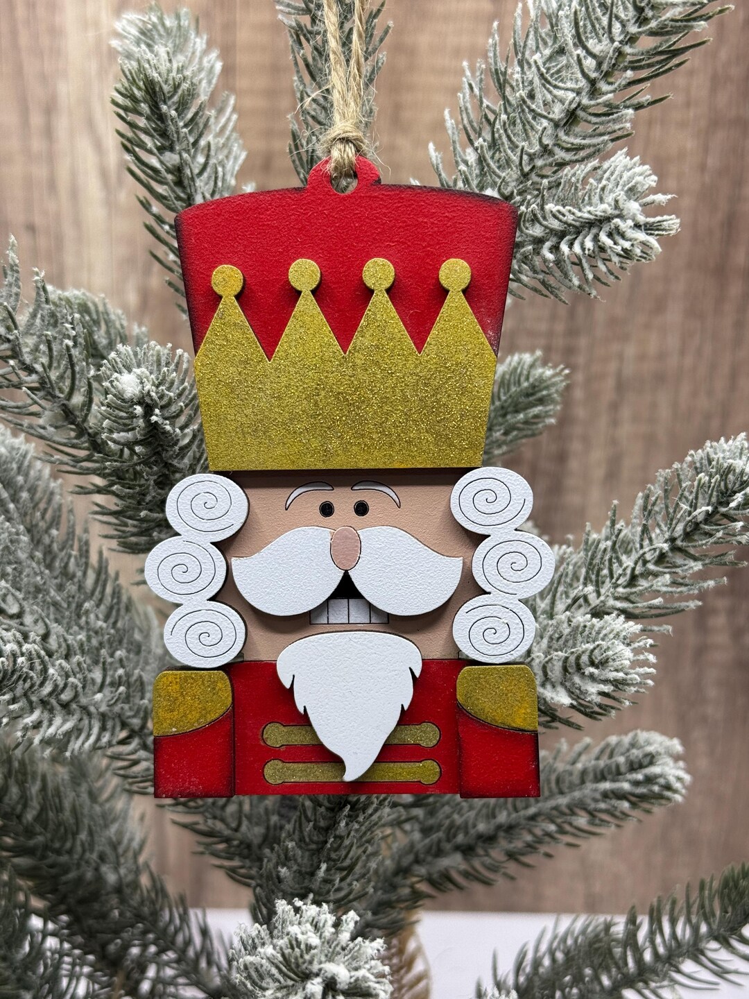 Hand Painted Nutcracker Ornament - Etsy