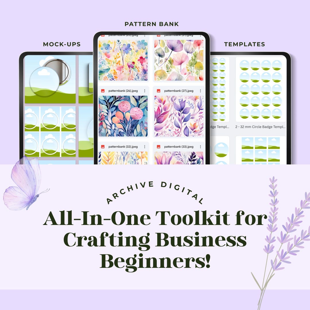 The Ultimate Crafting Bundle Starter Pack – Custom Badge, Mirror ...