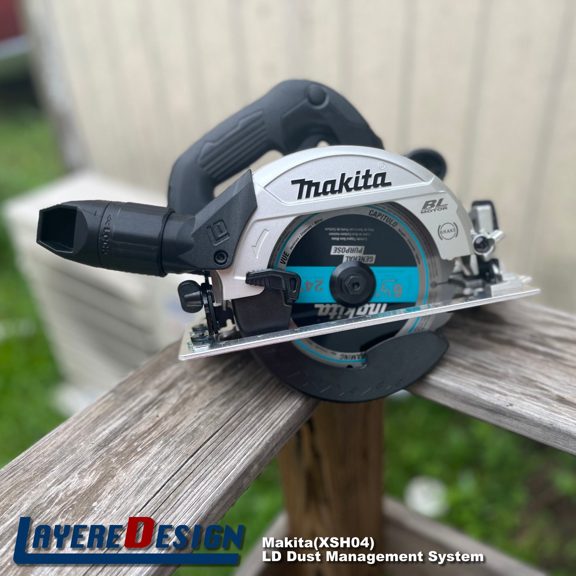 Dust Management for the Makita 18 Volt LXT Circular Saw Model XSH04 Various Attachments Etsy