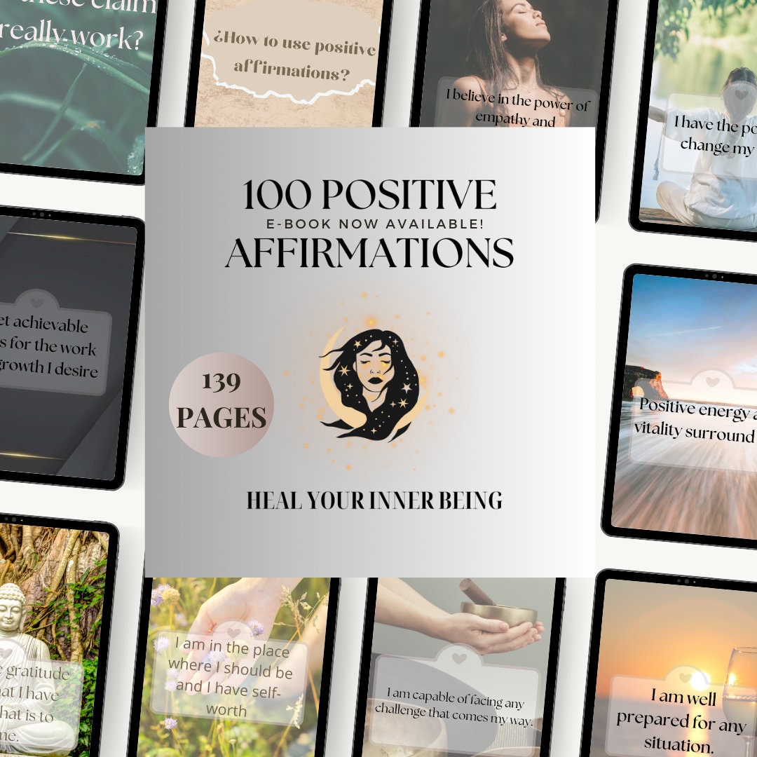 Positive Affirmation Canva Templates Elevate Your Social Media ...