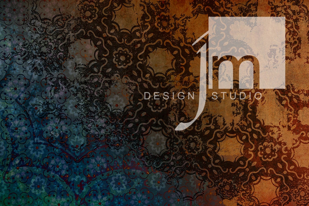 Unique Digital Texture Background, High Res File "vintage Rustic Floral ...