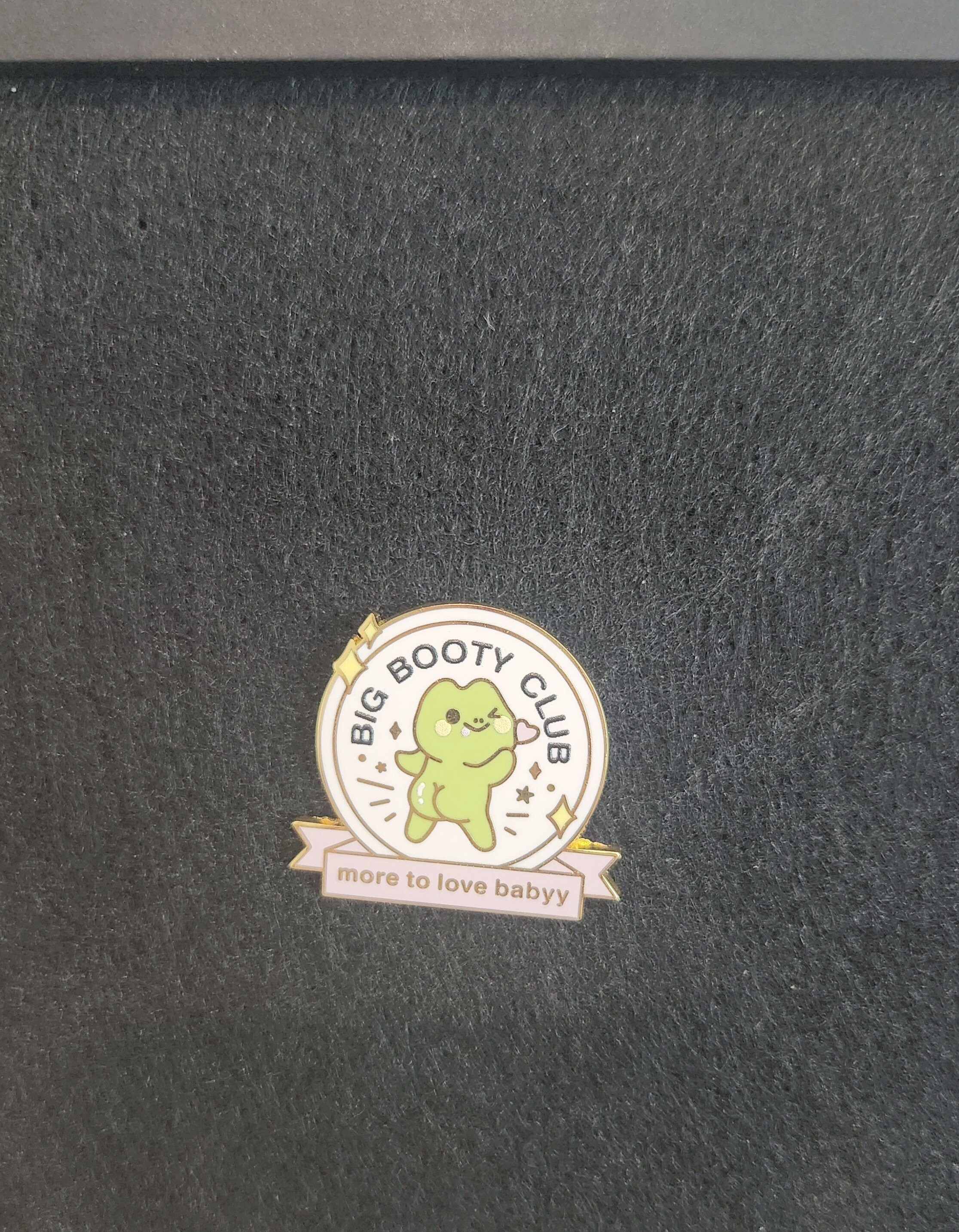 Big Booty Club Frog / Funny Cute Kawaii / Stylish Fun Froggy / Gold ...