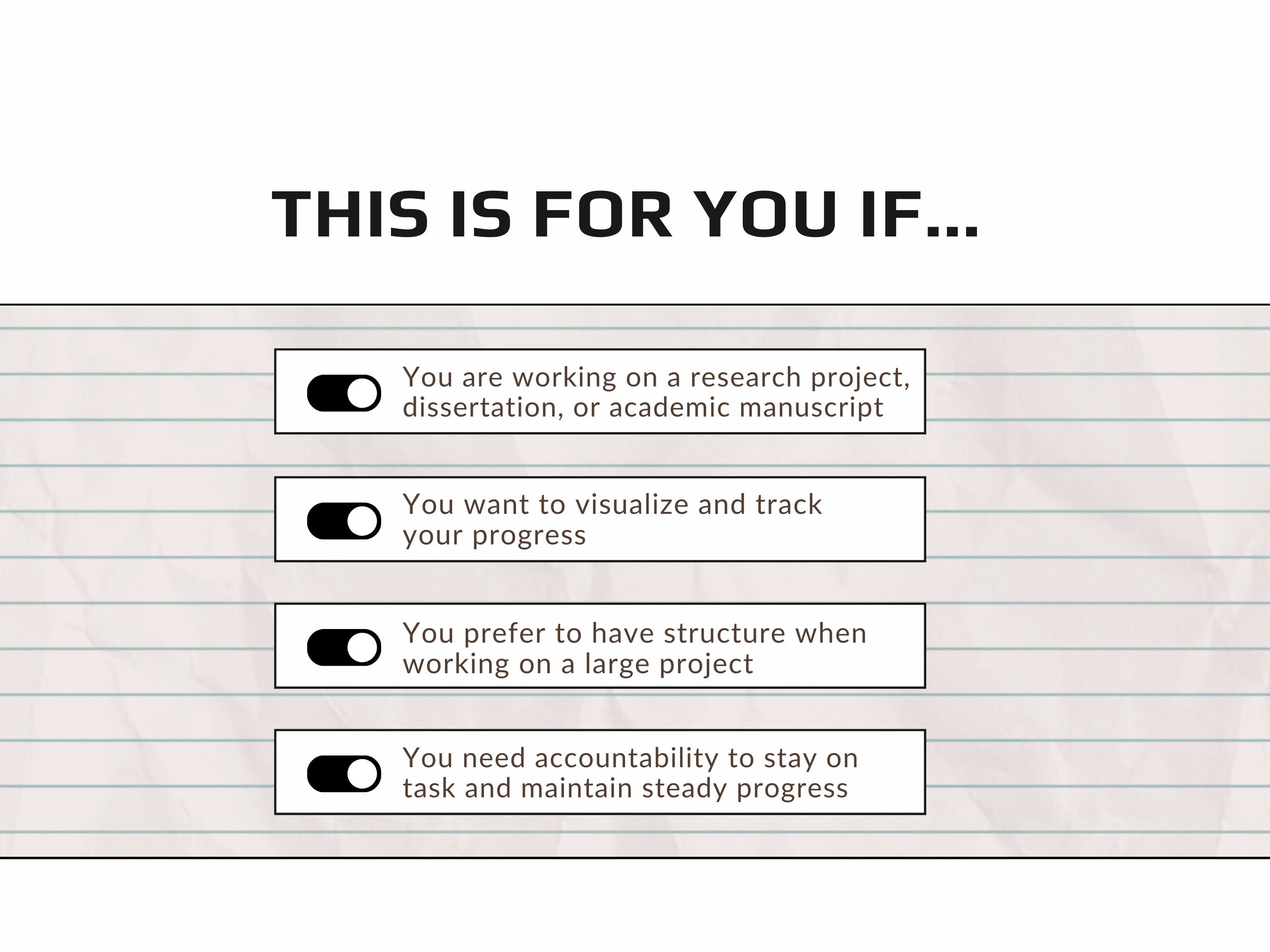 Research Project/dissertation Progress Tracker and Planner - Etsy