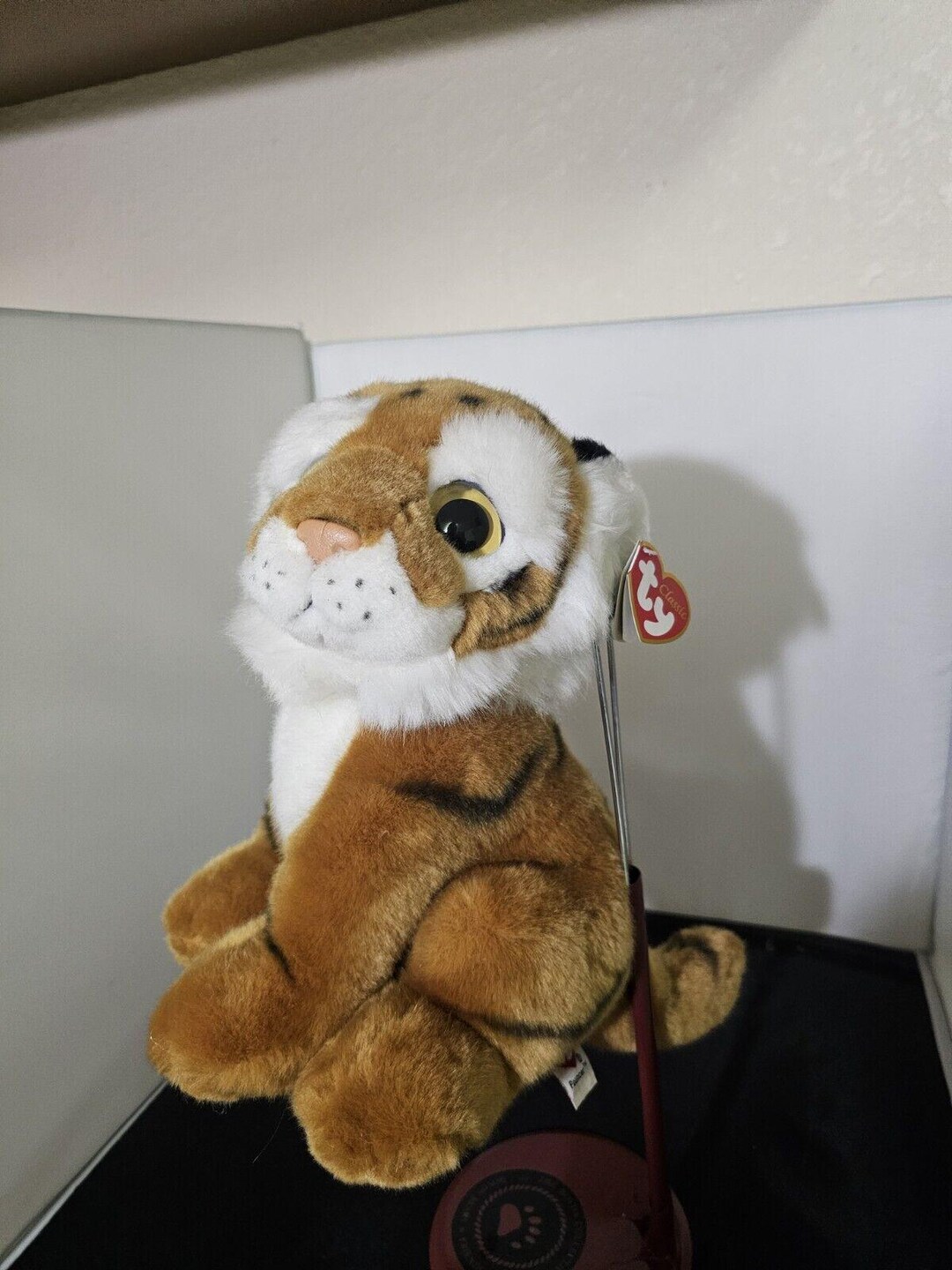 TY Classic Plush Wild Wild Best POUNCER the Bengal Tiger (medium 10 ...