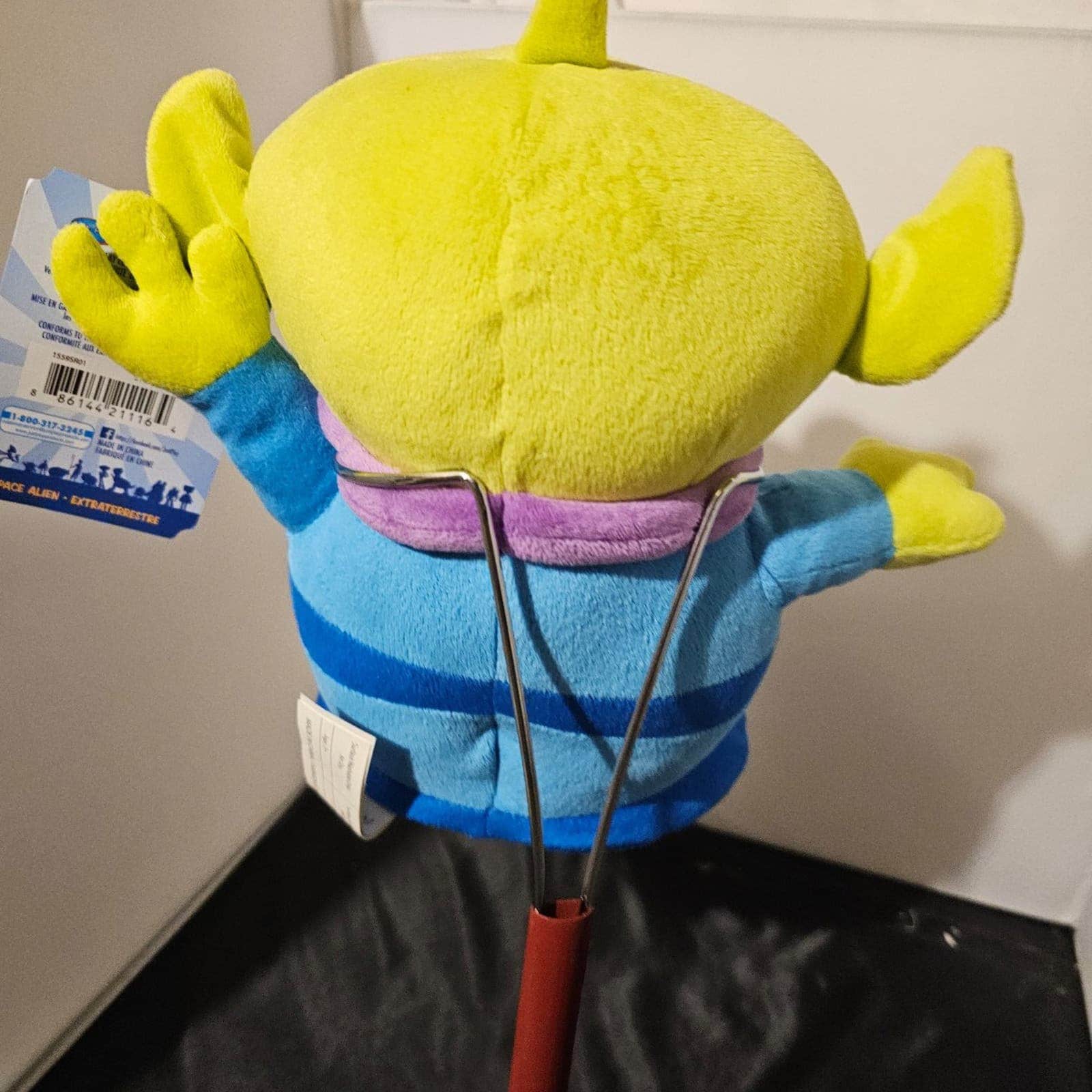 Disney Pixar 4 Eyed Alien Plush Martian Toy Story Pizza Planet Little ...