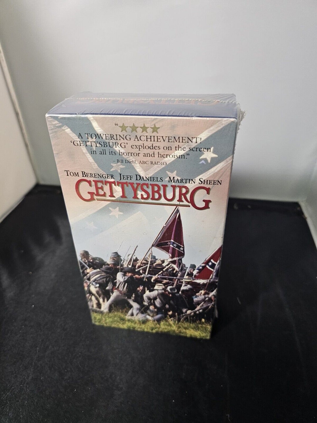 Gettysburg VHS 1993 Sealed Tom Beringer Martin Sheen Movie 99 - Etsy