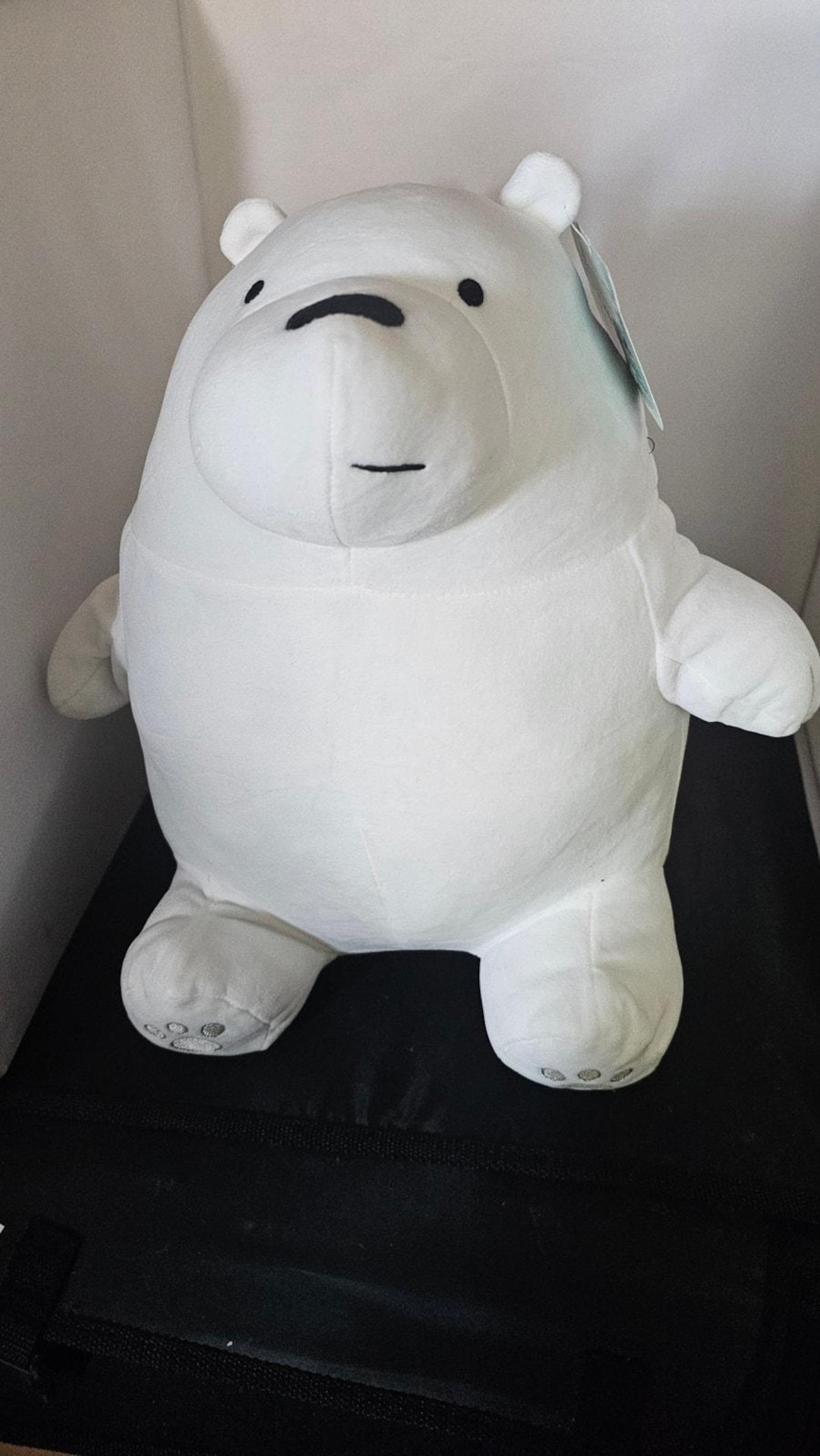 Cartoon Network We Bare Bears Plush Sitting Plush Toy Ice Bear 9”white ...