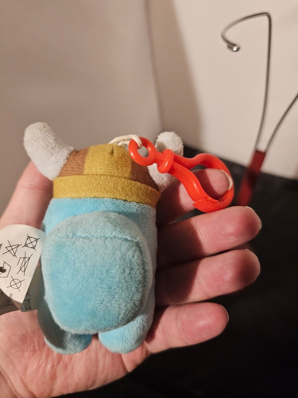 Toikido Among Us Blue Viking Crewmate 4 Backpack Bag Clip Plush Dangler ...