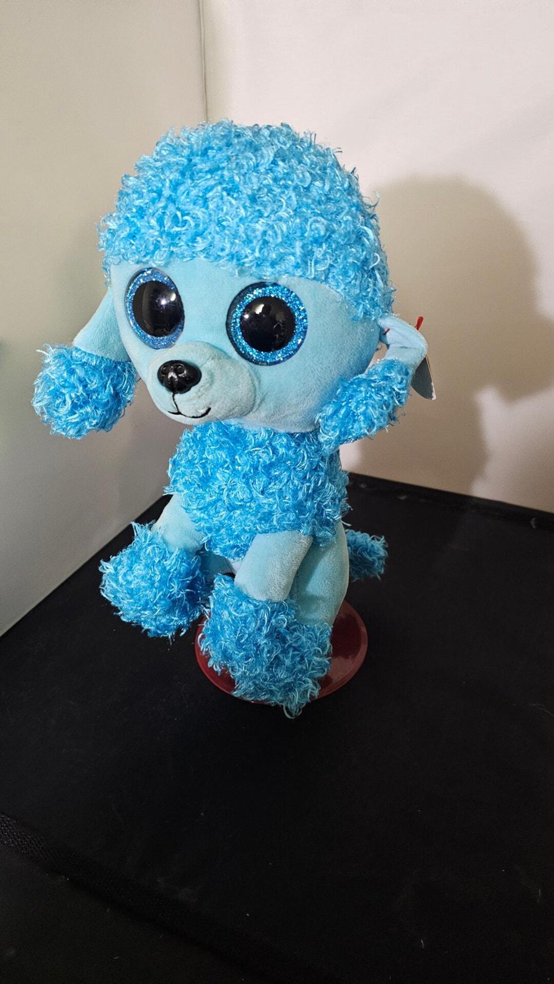 TY Beanie Boos 2017 Mandy Blue Poodle 9" Soft Plush Glitter Eyes 88 - Etsy