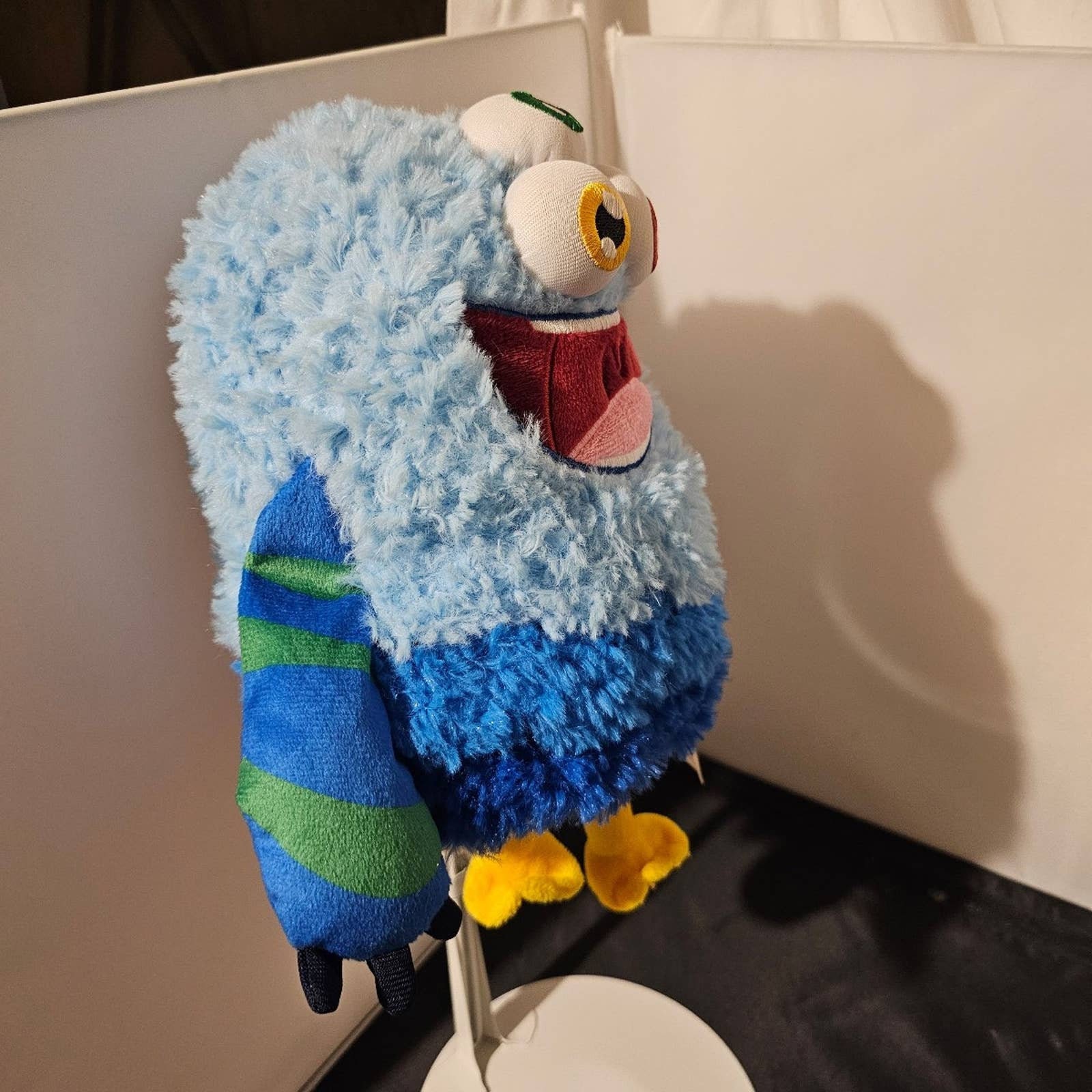 Monty Mongoose Blue 3 Eyed Monster 12 Soft Plush Alien - Etsy