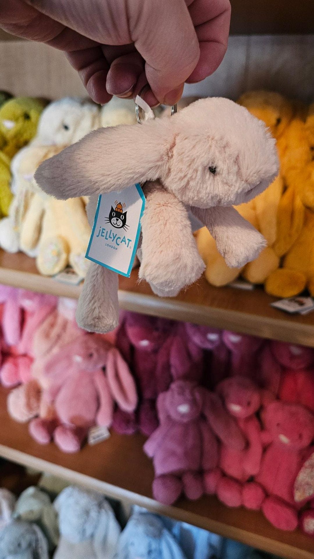 Jellycat I Am Smudge Rabbit Bunny Bag Charm Nwt - Etsy