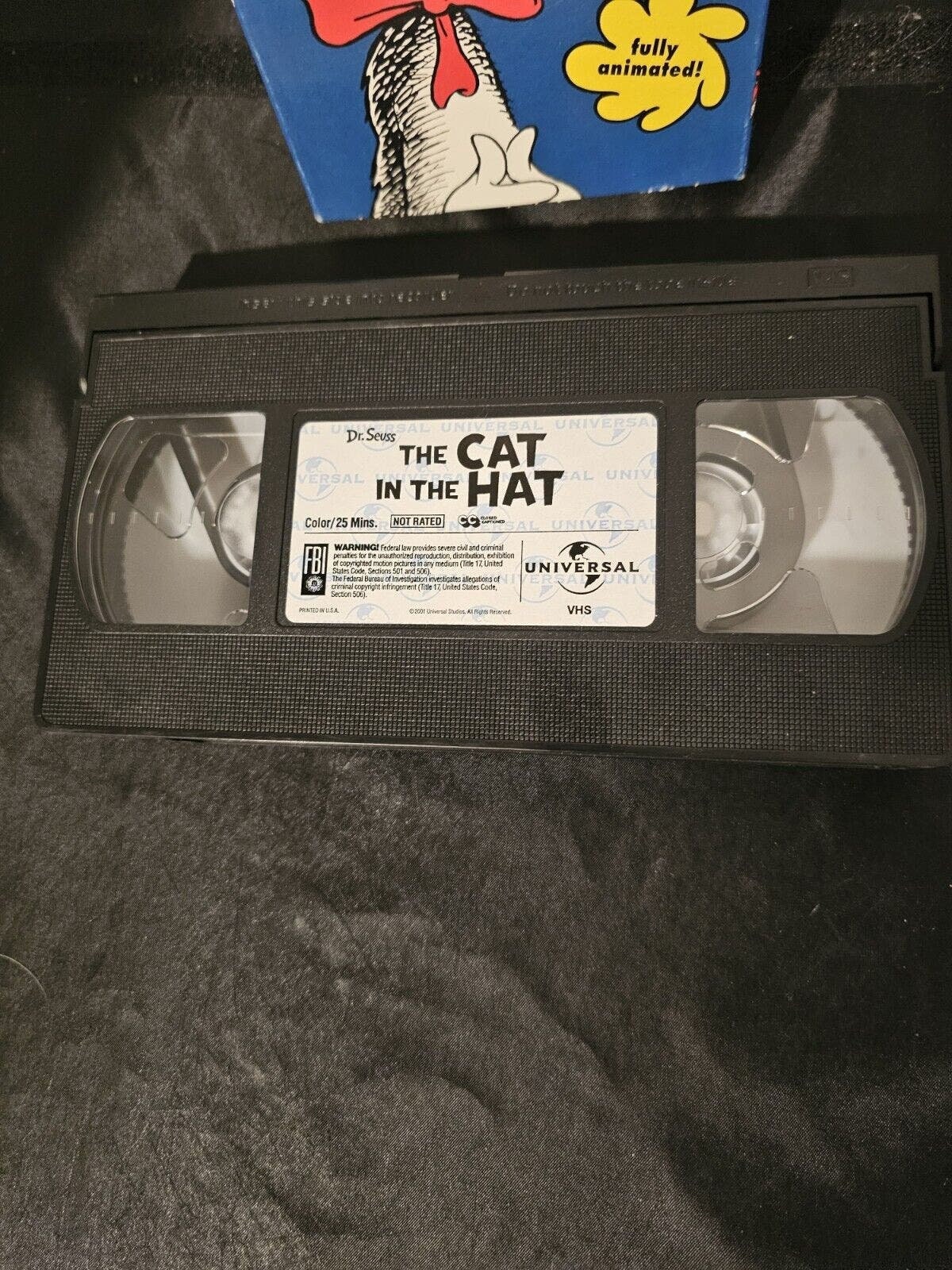 Dr. Seuss the Cat in the Hat VHS, 2001 - Etsy