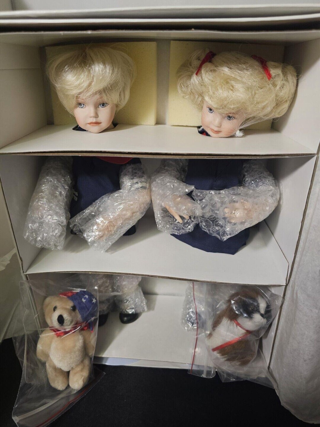 The Sailor Twins Eric & Emily 12"porcelain Dolls by Phyllis Wright 1992 NIB LTD - Etsy