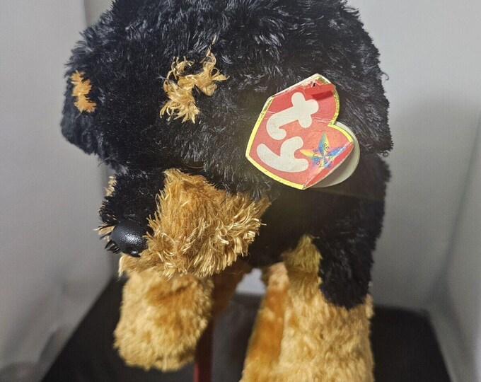 Ty Classic BRUTUS Rottweiler Plush Stuffed Animal 12 Puppy Dog 2009 ...