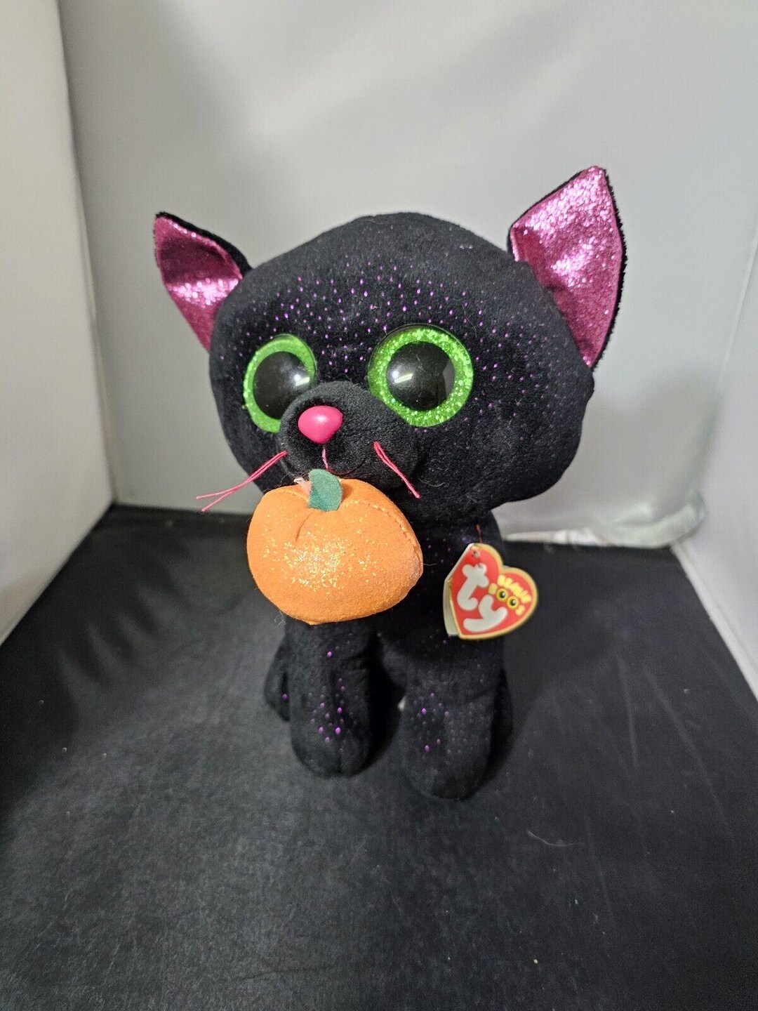 TY Beanie Boos "potion" Buddy Size Halloween Black Cat 10" 423 - Etsy