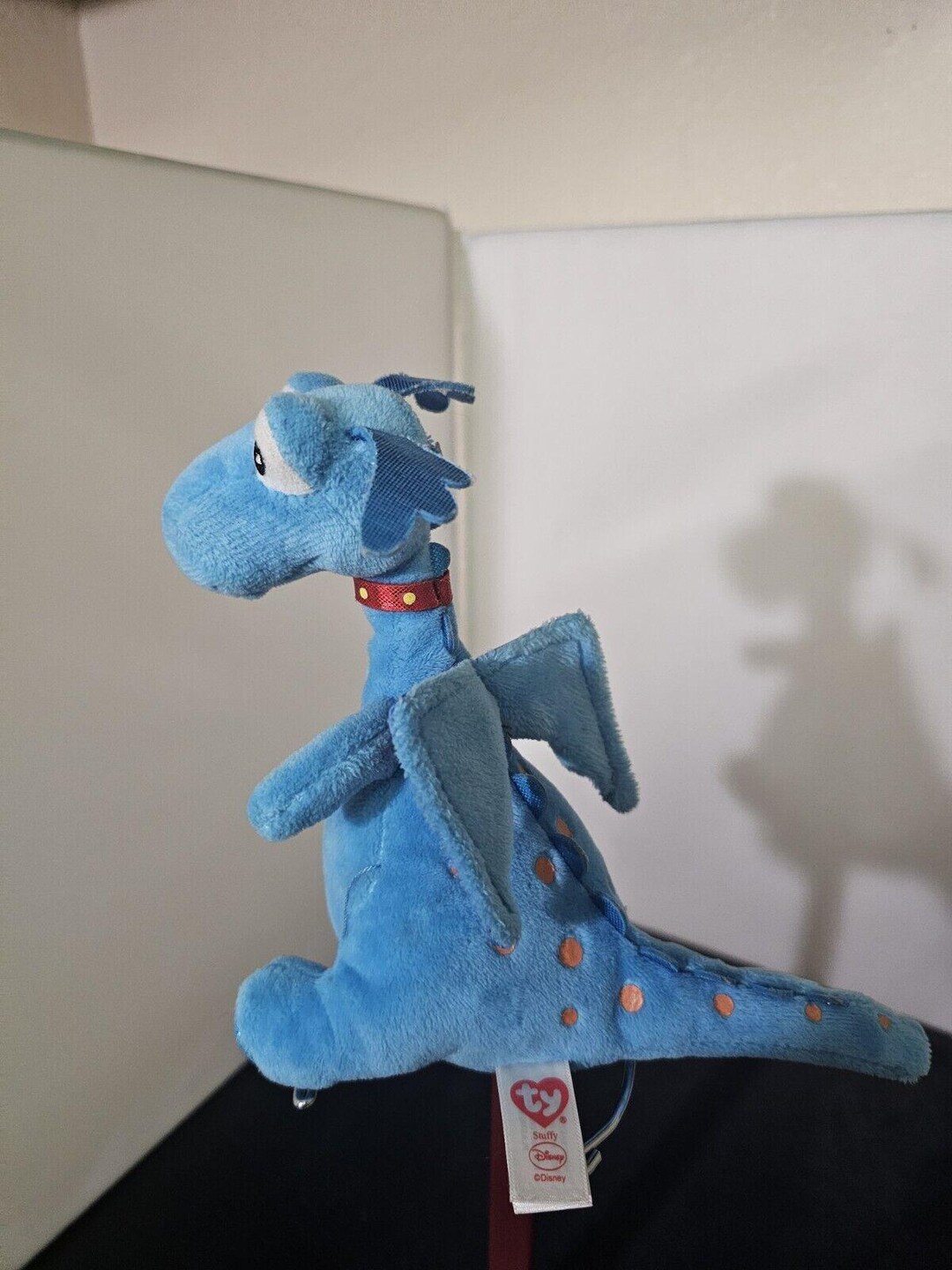 Doc Mcstuffins Stuffy TY Original Beanie Baby Dragon Disney Jr Cartoon ...