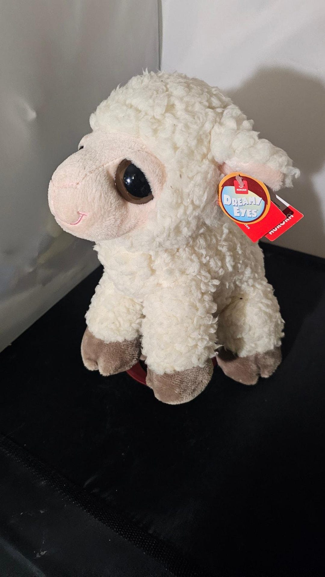 Aurora Big Eyed Lamb Sheep Plush Stuffed Animal 11” Super Soft, Easter ...