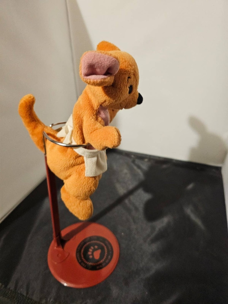 Disney Winnie the Pooh Baby Roo Wearing Apron Mattel Beanie Toy 6 ...