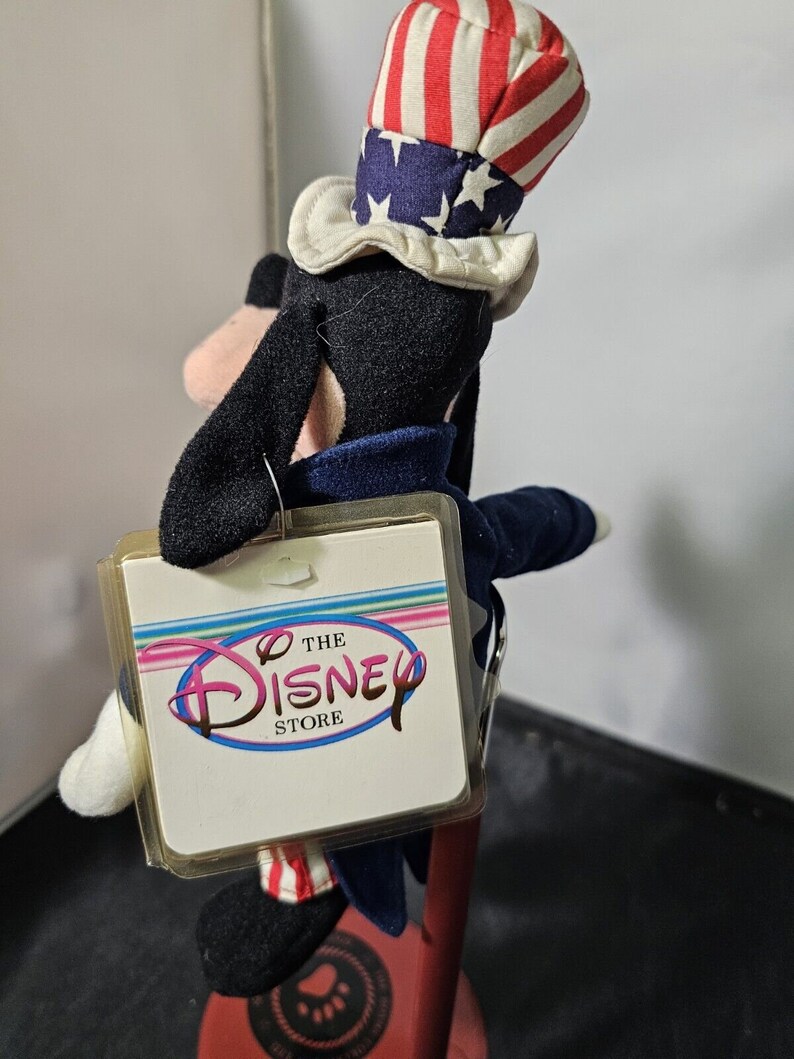 Disney Store Uncle Sam Goofy 8 Mini Bean Bag the Disney Store Soft ...