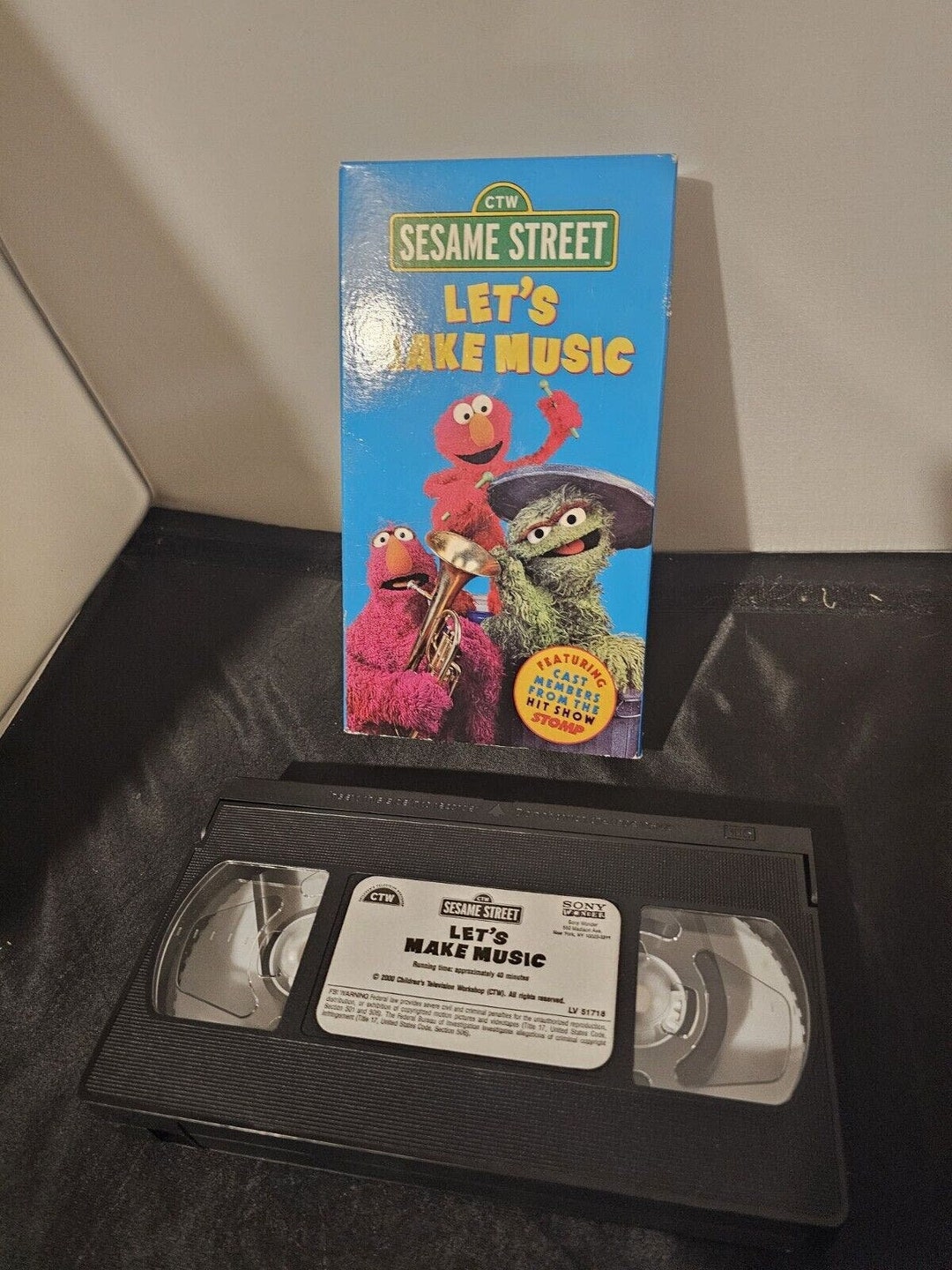 Sesame Street Lets Make Music VHS, 2000 Featuring Stomp - Etsy