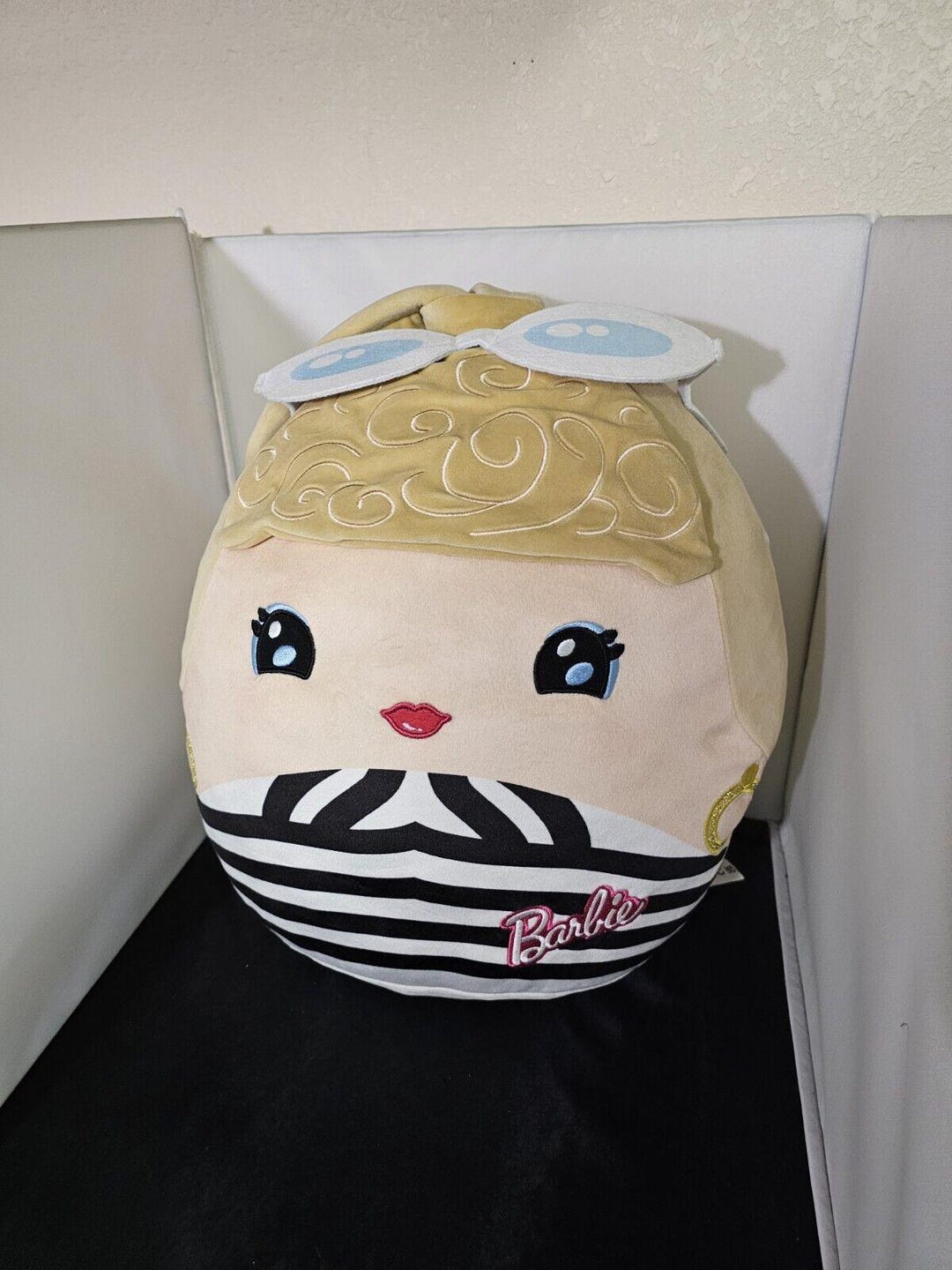 Barbie Cuutopia Squishy Plush 14 Inches. NWT Black and White Bathing ...