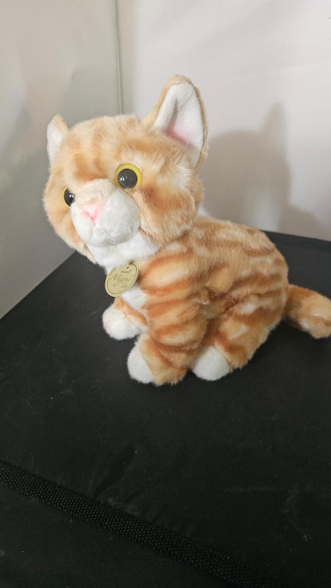 10” Aurora Plush Miyoni Tots Tabby Cat Kitten Orange Gold White ...
