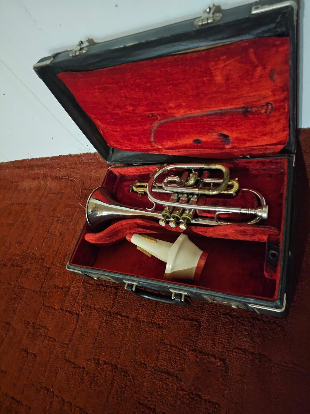 Vintage Cleveland King Cornet Non Tested Comes With Case - Etsy