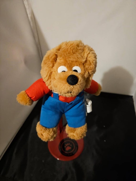 Brother Bear Berenstain Plush Boy Small Book Character Blue Overalls Stuffed F1 Etsy UK