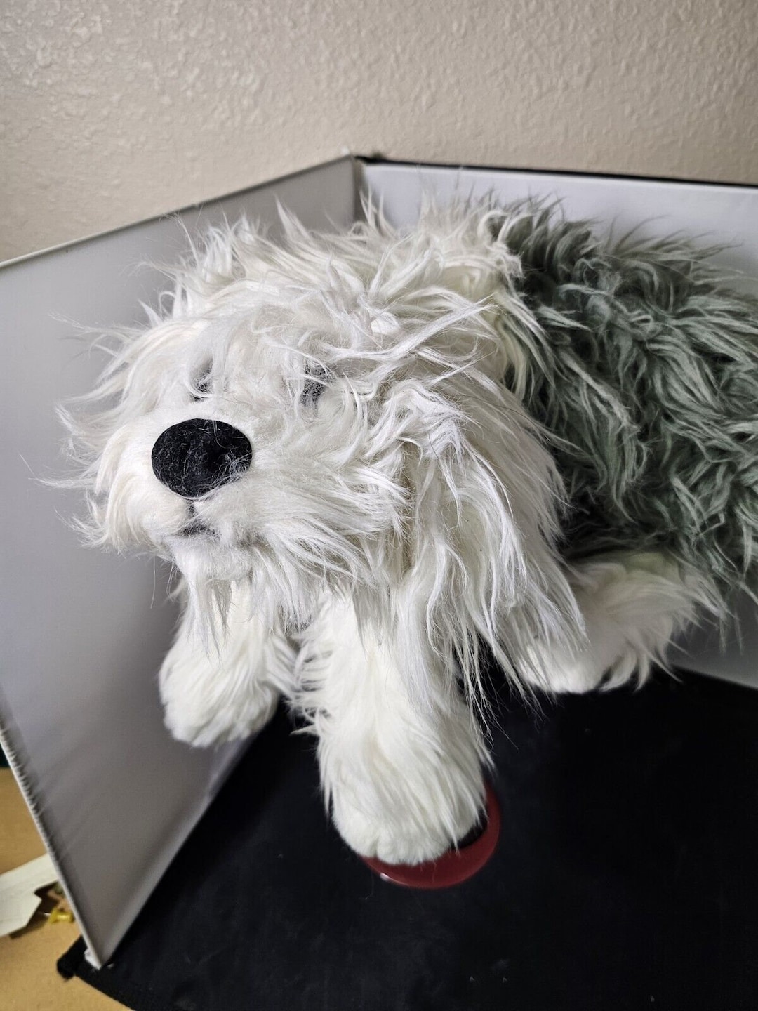 17 Dakin Lou Rankin Friends Old English Sheepdog Grey White Plush P1 - Etsy