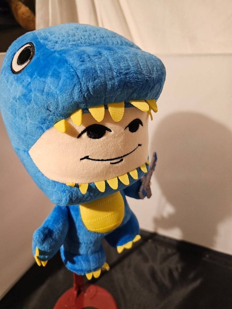 ROBLOX Devseries Arsenal Reloaded BLUE REX 8 Plush A1 - Etsy