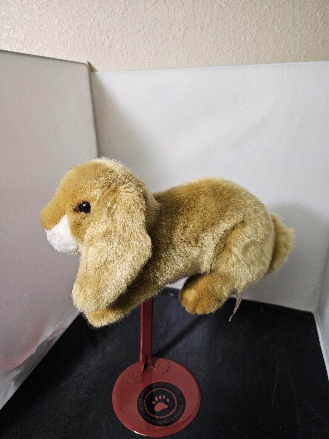 Nate & Jules Laying Realistic Bunny Plush - Etsy