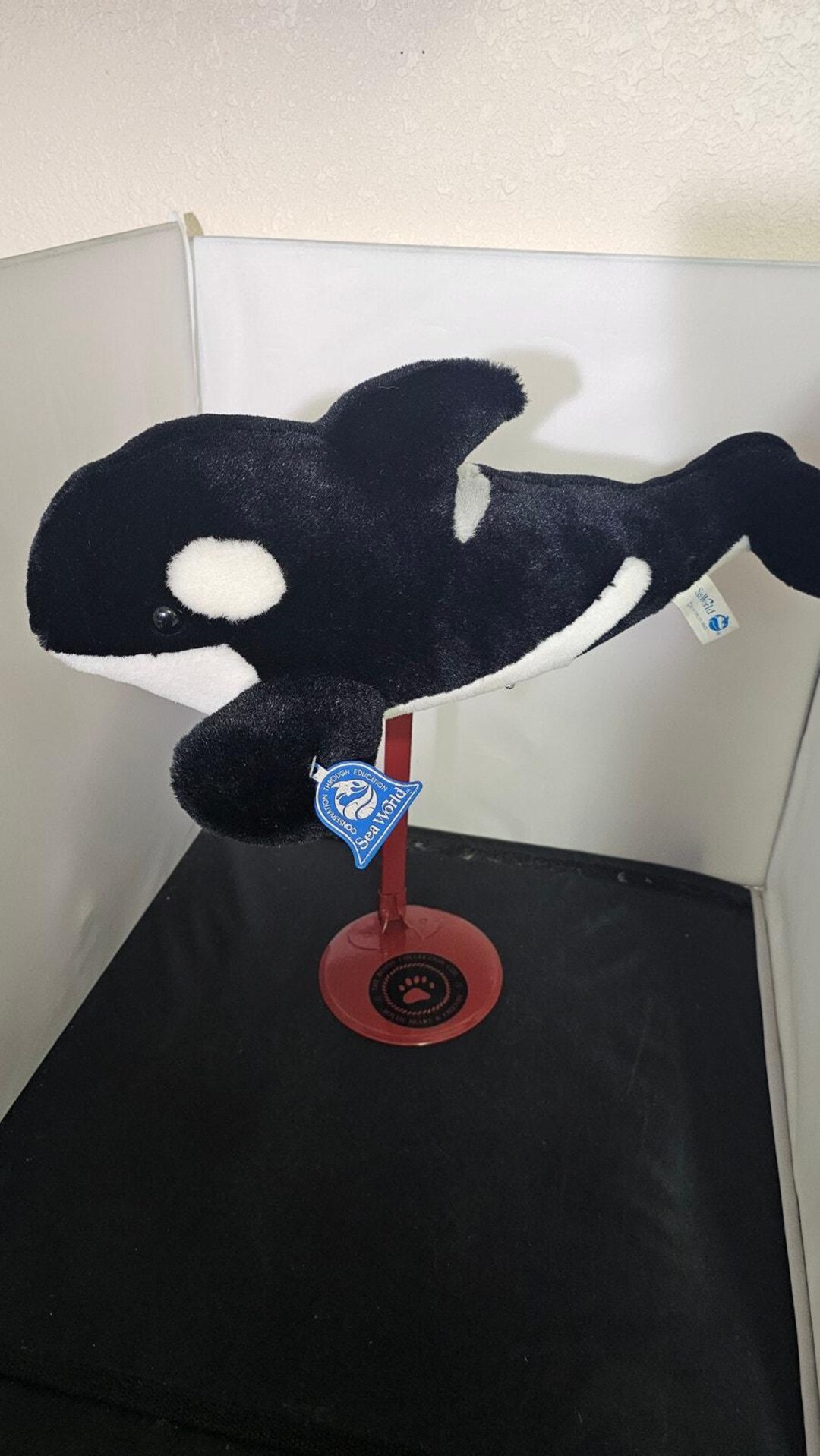 Vintage 1990's Sea World Shamu Killer Whale Plush Stuffed Animal 111 - Etsy
