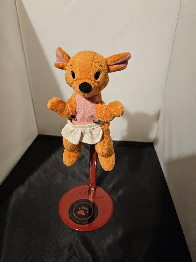 Disney Winnie the Pooh Baby Roo Wearing Apron Mattel Beanie Toy 6 ...